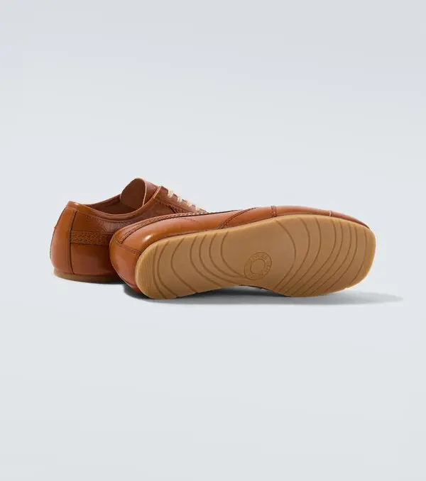Dries Van Noten Leather Sneakers