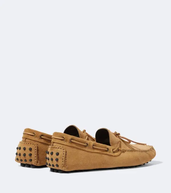 TOM FORD Suede Driving Shoes - Beige
