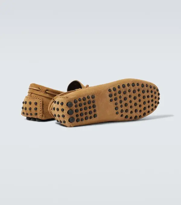 TOM FORD Suede Driving Shoes - Beige