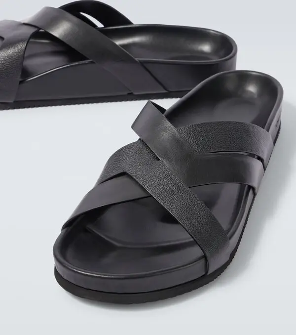 TOM FORD Leather Slides
