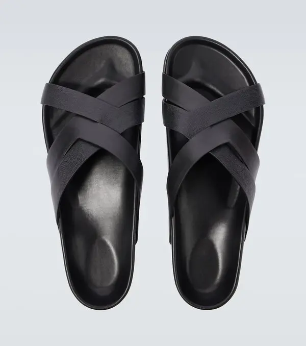 TOM FORD Leather Slides