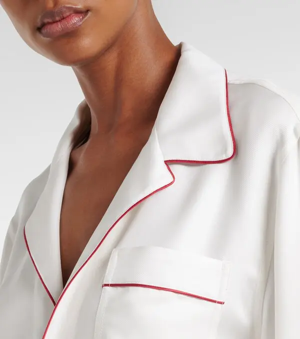 TOM FORD Silk Twill Pajama Shirt