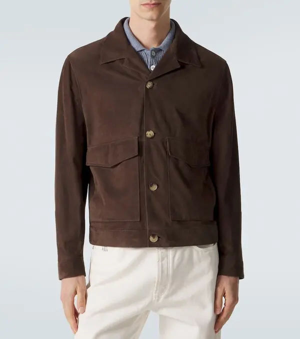 Brunello Cucinelli Suede Jacket