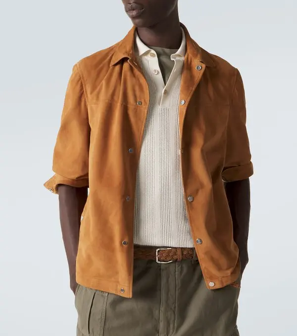 Brunello Cucinelli Suede Jacket