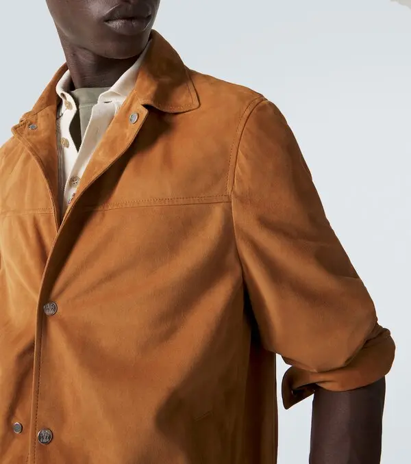 Brunello Cucinelli Suede Jacket