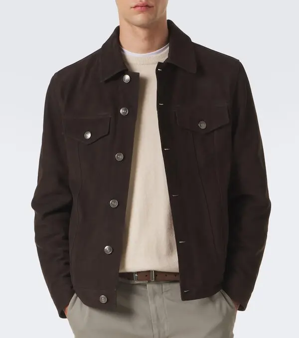 Brunello Cucinelli Suede Jacket