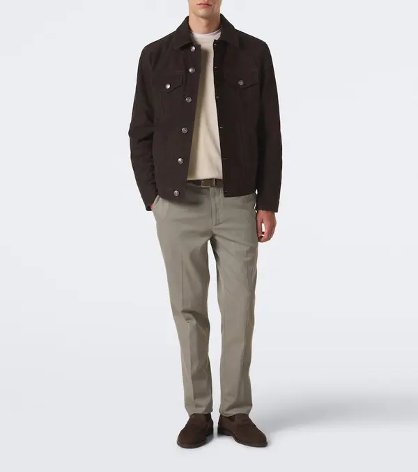 Brunello Cucinelli Suede Jacket