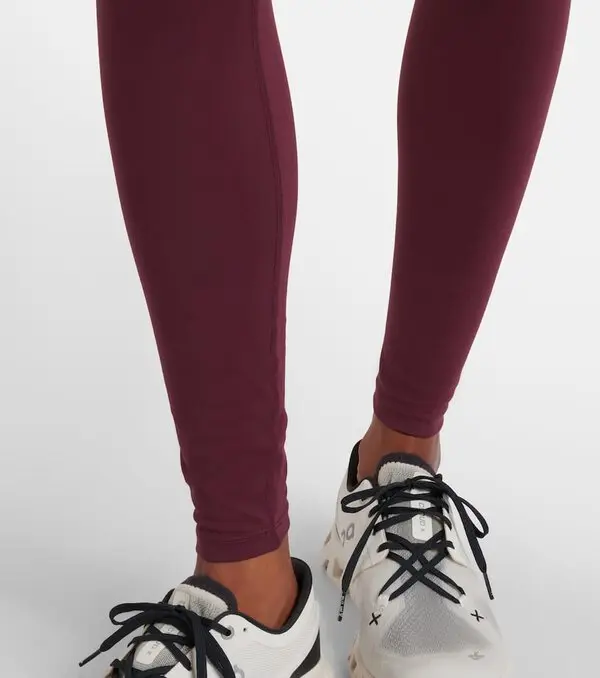 Varley High-rise Leggings - Burgundy