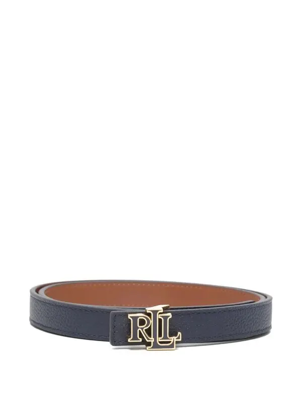 Ralph Lauren 20" Skinny Belt - Blue