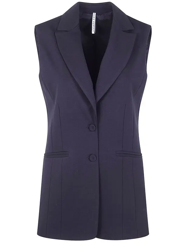 Liviana Conti Logan Gilet - Black