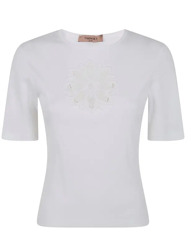 TWINSET Classic T-shirt - White