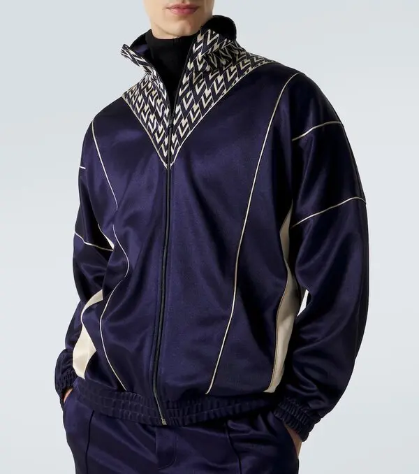 Valentino Garavani Printed Jersey Jacket