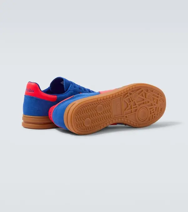 Polo Ralph Lauren Bedford Suede Lace-up Sneakers - Blue