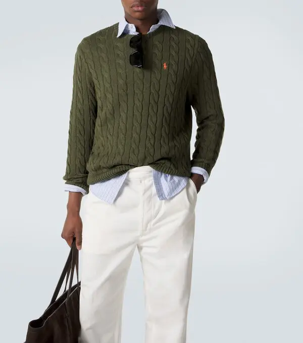 Polo Ralph Lauren Cable-knit Cotton Sweater