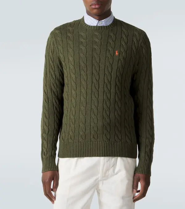 Polo Ralph Lauren Cable-knit Cotton Sweater