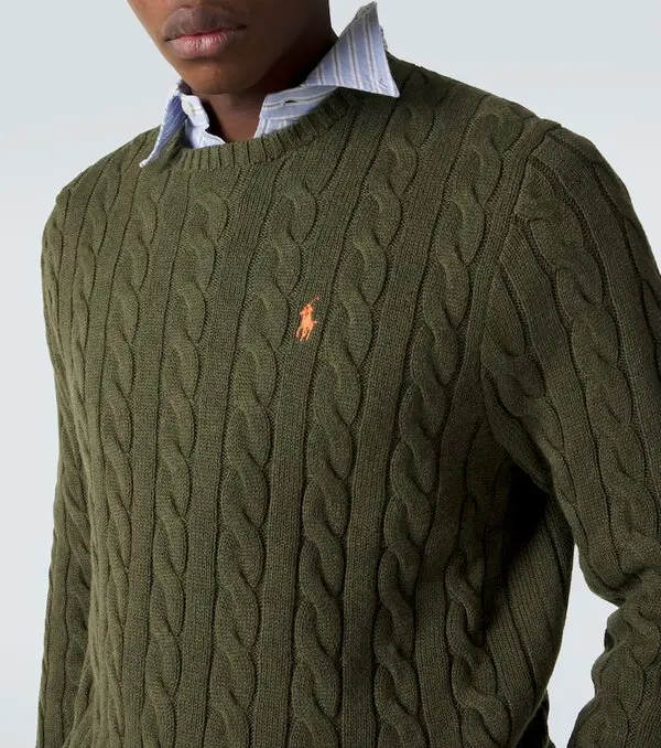 Polo Ralph Lauren Cable-knit Cotton Sweater