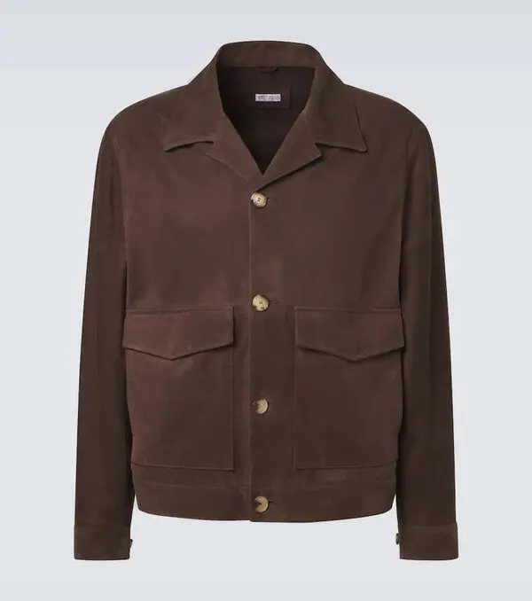 Brunello Cucinelli Suede Jacket