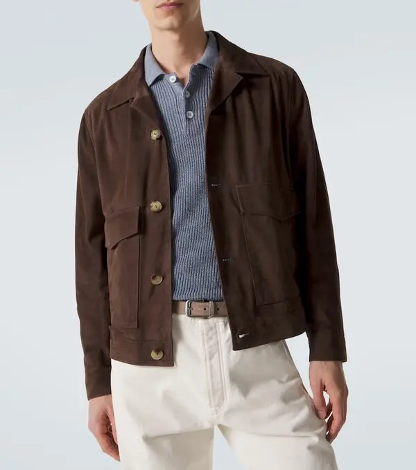 Brunello Cucinelli Suede Jacket