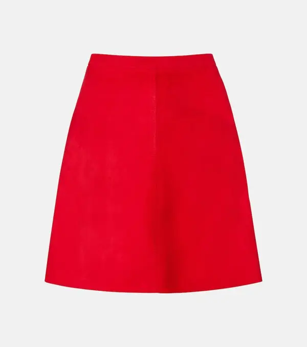 Stouls Lucie 22 Suede Miniskirt