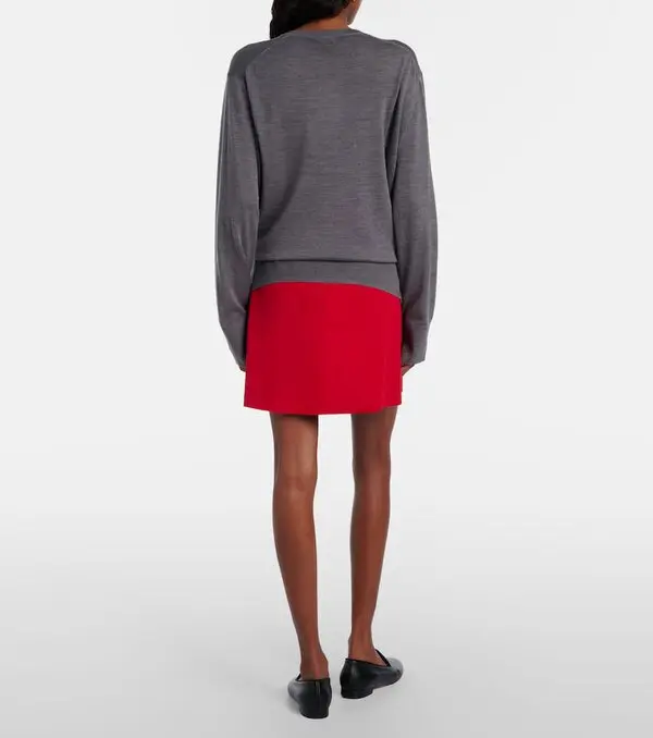 Stouls Lucie 22 Suede Miniskirt