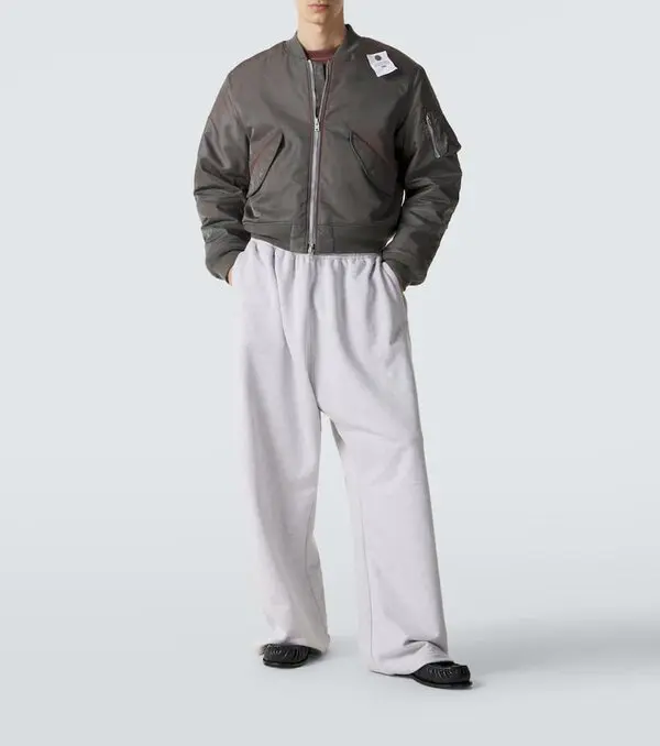 Acne Studios Cropped Bomber Jacket