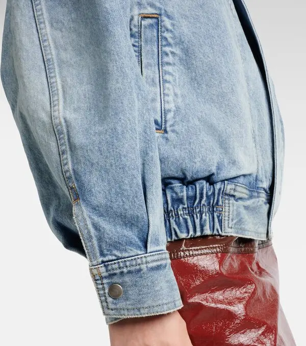 Saint Laurent Denim Blouson Jacket