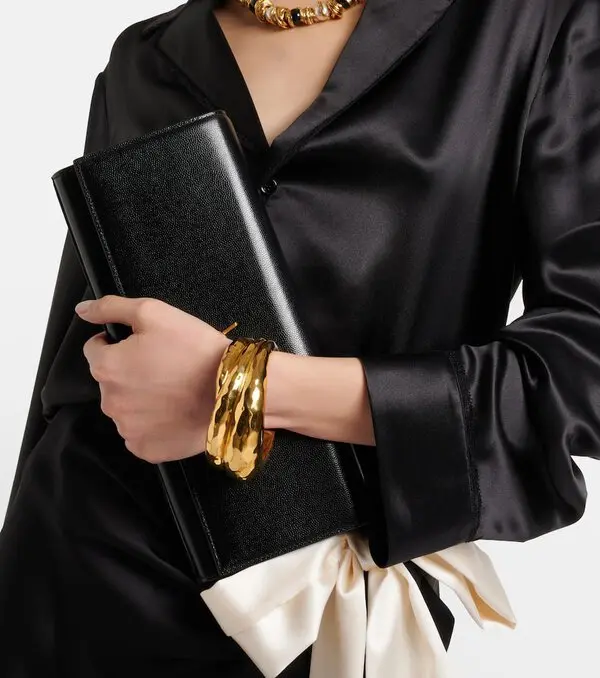Saint Laurent Intertwined Cuff Bracelet