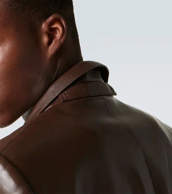 TOM FORD Leather Blazer