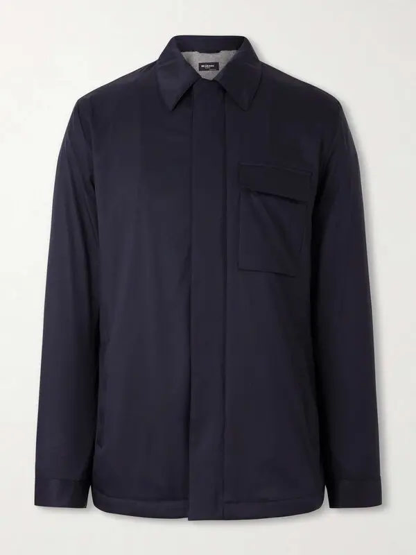 Kiton Padded Shell Overshirt