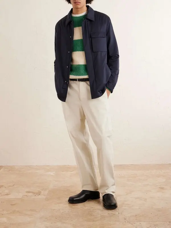 Kiton Padded Shell Overshirt