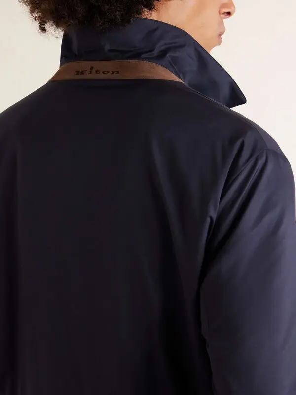 Kiton Padded Shell Overshirt