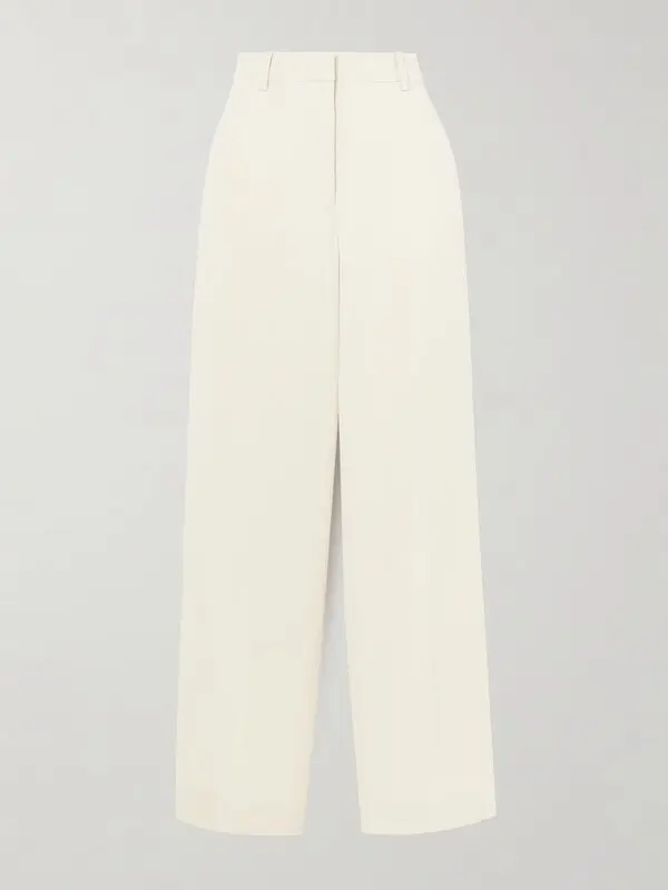 Isabel Marant Noanda Crepe Straight-leg Pants