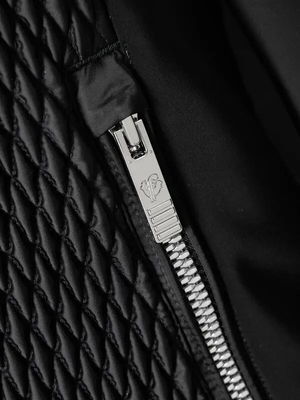 Fusalp Montana Plush-trimmed Padded Ski Jacket - Black