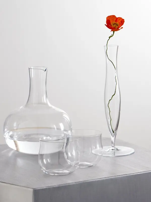 LOBMEYR Set Of Two Crystal Glass Tumblers
