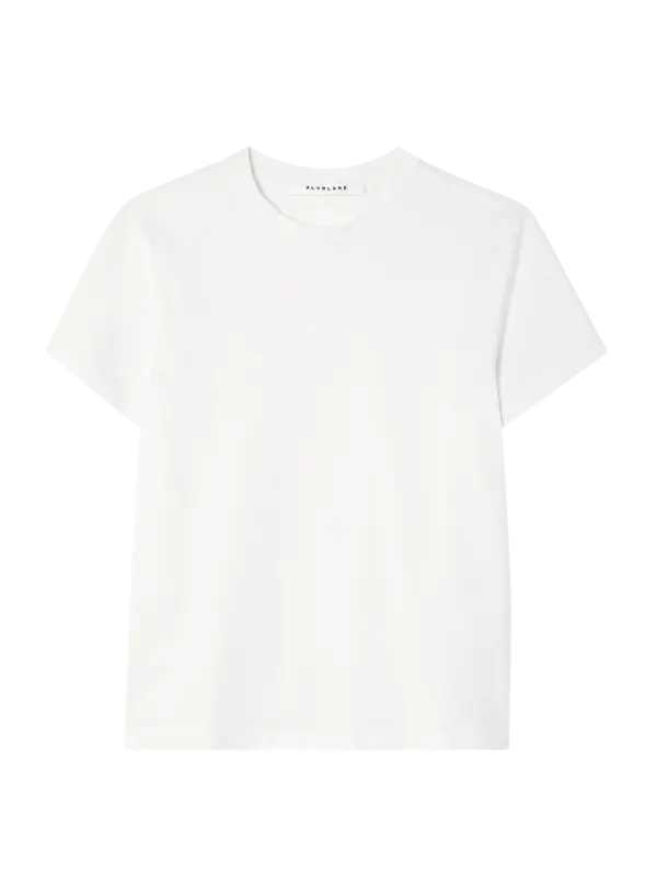 SLVRLAKE Stretch Supima Cotton-jersey T-shirt - White