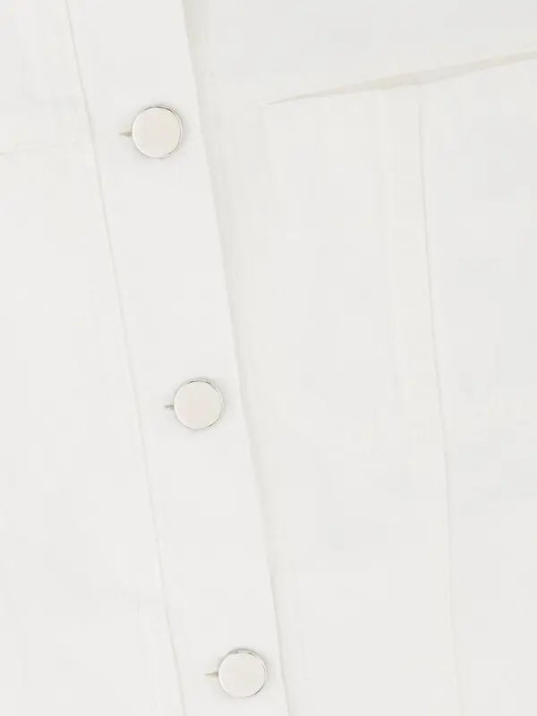 Loulou De Saison Rima Denim Jacket - Neutrals