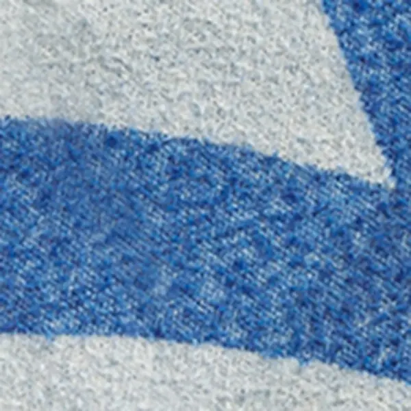 NN.07 Wool-blend Logo Scarf - Blue