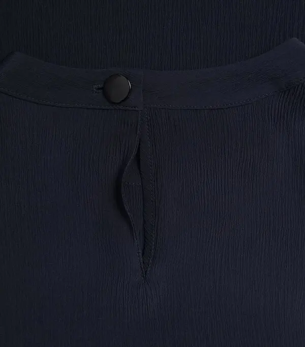 NOMADISSEM Silk Shirred Top