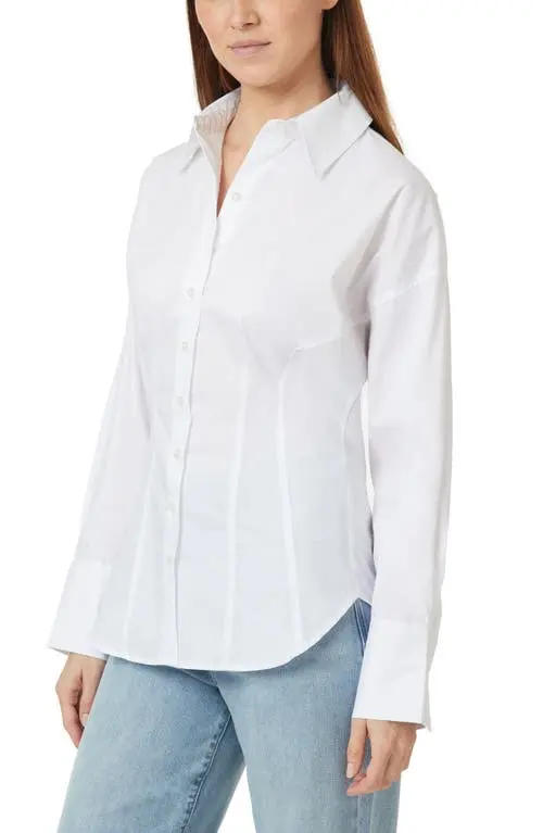Habitual Fitted Longline Button-up Shirt