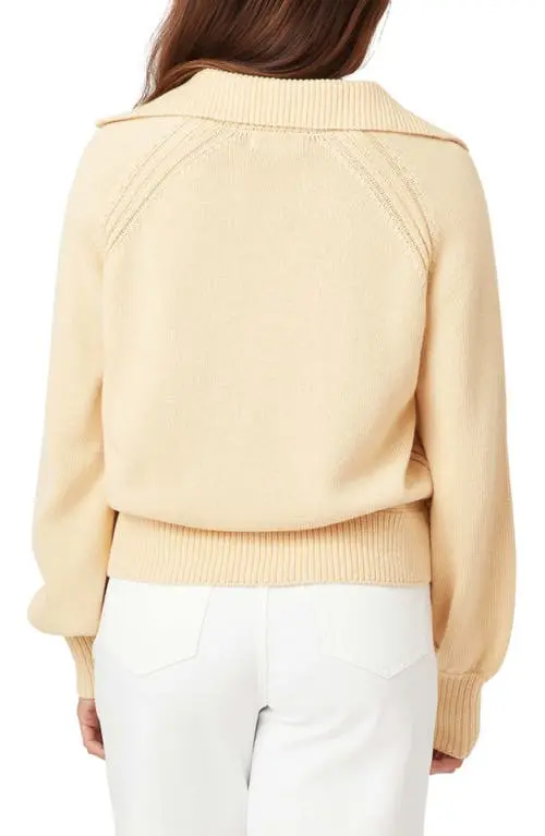 Habitual Lace-up Cotton Sweater