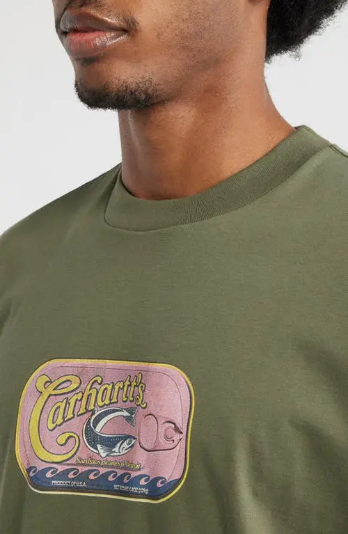 Carhartt Work In Progress Sardinas Organic Cotton Graphic T-shirt