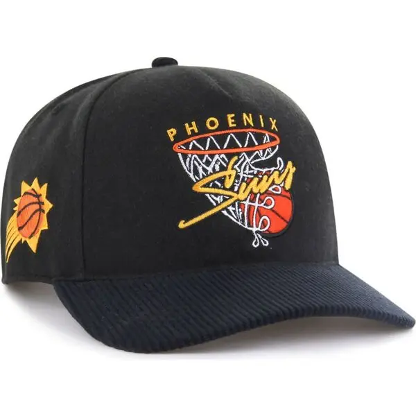 '47 Phoenix Suns Nothing But Net Hitch Adjustable Hat - Black