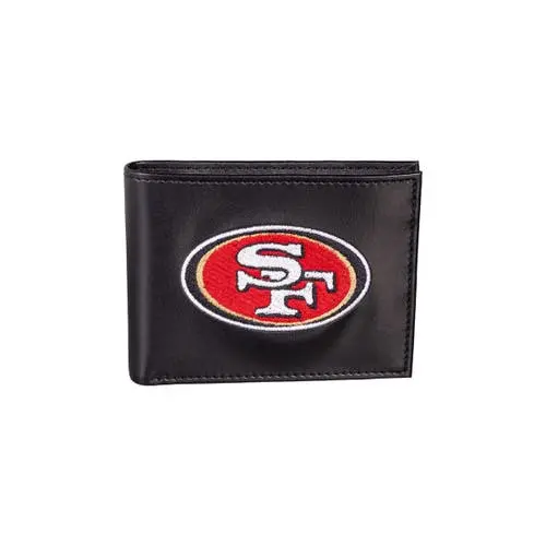 EVERGREEN ENTERPRISES San Francisco 49ers Synthetic Leather Embroidered Bifold Wallet