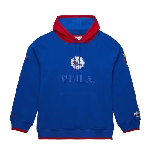 Mitchell & Ness Philadelphia 76ers Hardwood Classics Team Og 3.0 Pullover Hoodie