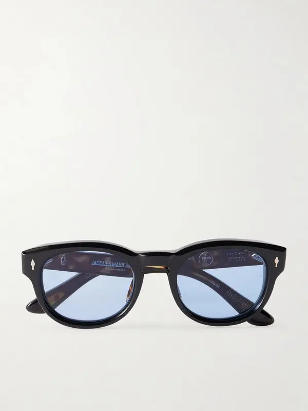 JACQUES MARIE MAGE Dr. Dream Round-frame Sunglasses - Black