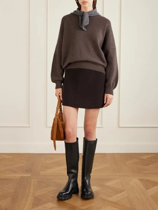 Staud Henry Leather Knee Boots