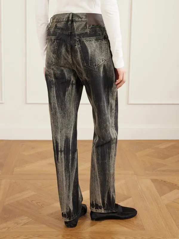 KALLMEYER Gabby Distressed High-rise Jeans