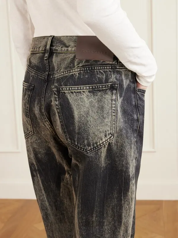 KALLMEYER Gabby Distressed High-rise Jeans