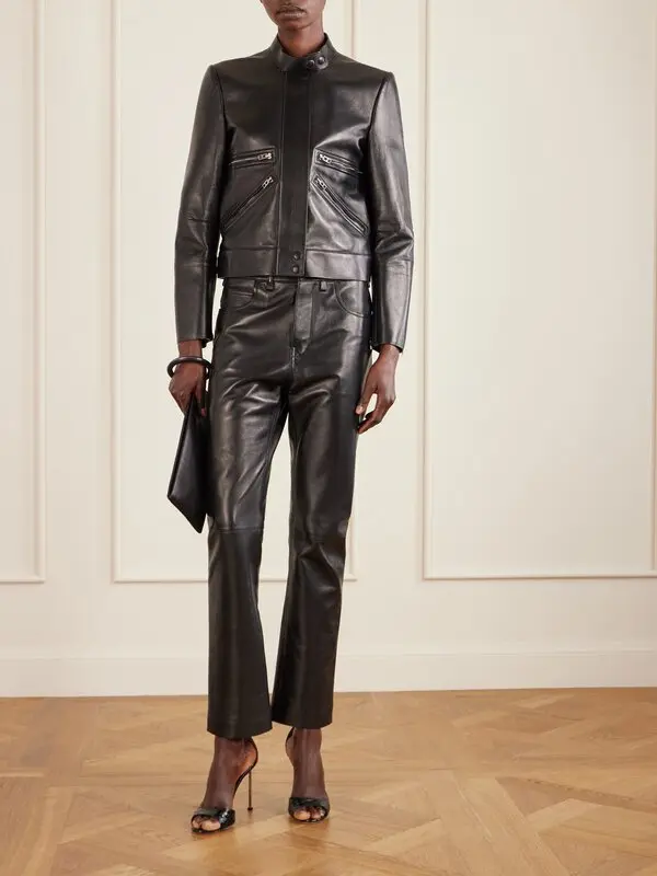 TOM FORD Leather Biker Jacket