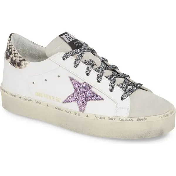 GOLDEN GOOSE Hi Star Platform Sneakers